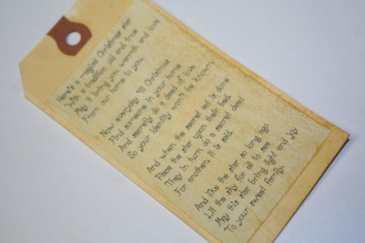 Blessing Star Holiday Tradition