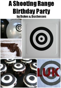 A Shooting Range Birthday Party