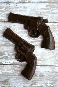 Chocolate Pistol Party Favors