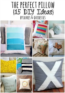 The Perfect Pillow {15 DIY Ideas}