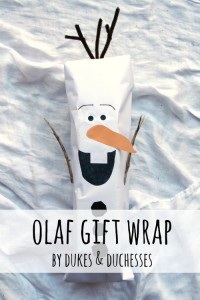 Olaf Gift Wrap - Dukes and Duchesses