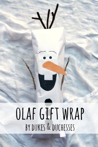 Olaf Gift Wrap