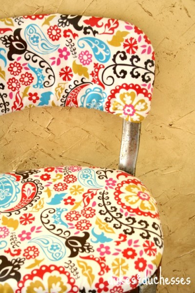 A Vintage Stool Makeover