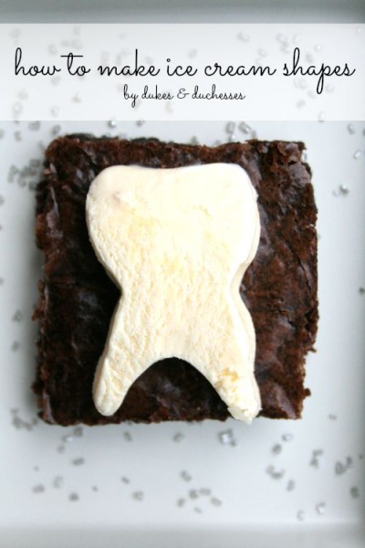 How to Make Ice Scream into Shapes Using Cookie Cutters
