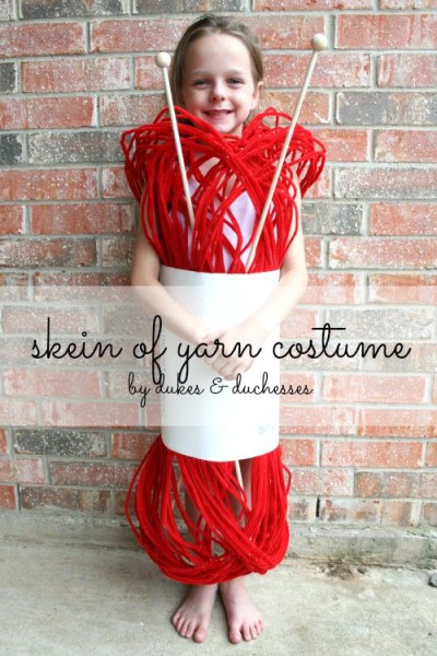 Skein of Yarn Halloween Costume