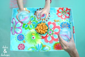 DIY Floating Pool Tray