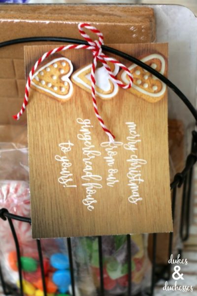 Gingerbread House Gift Idea