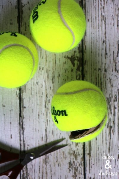 Upcycled Tennis Ball Hair Bow - Dukes and Duchesses