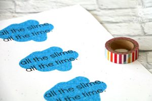 Slime Kit with Printable Tag