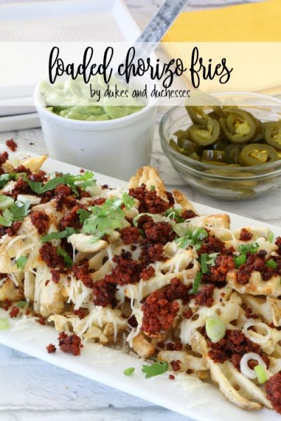Loaded Chorizo Fries Recipe